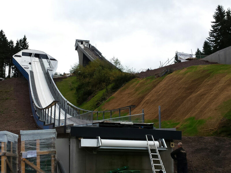 Schanzenanlage Oberhof - Ingenieurbüro Egerland